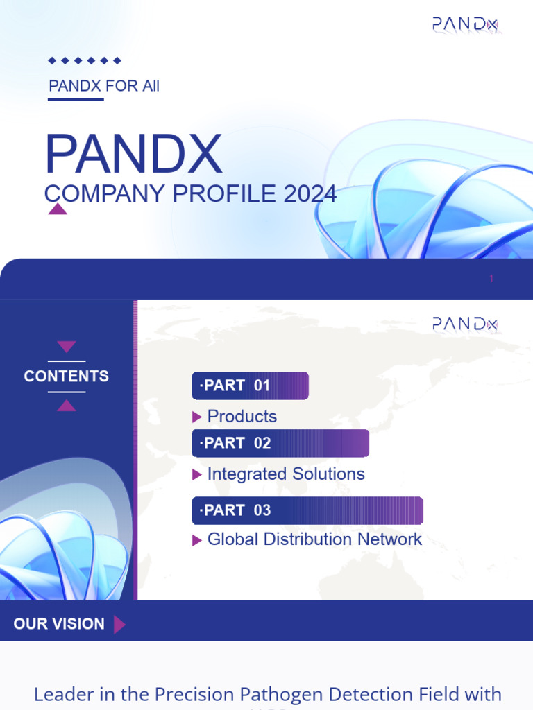 PANDX Company Profile - V3-0414 | PDF | Microbiology | Medical Specialties
