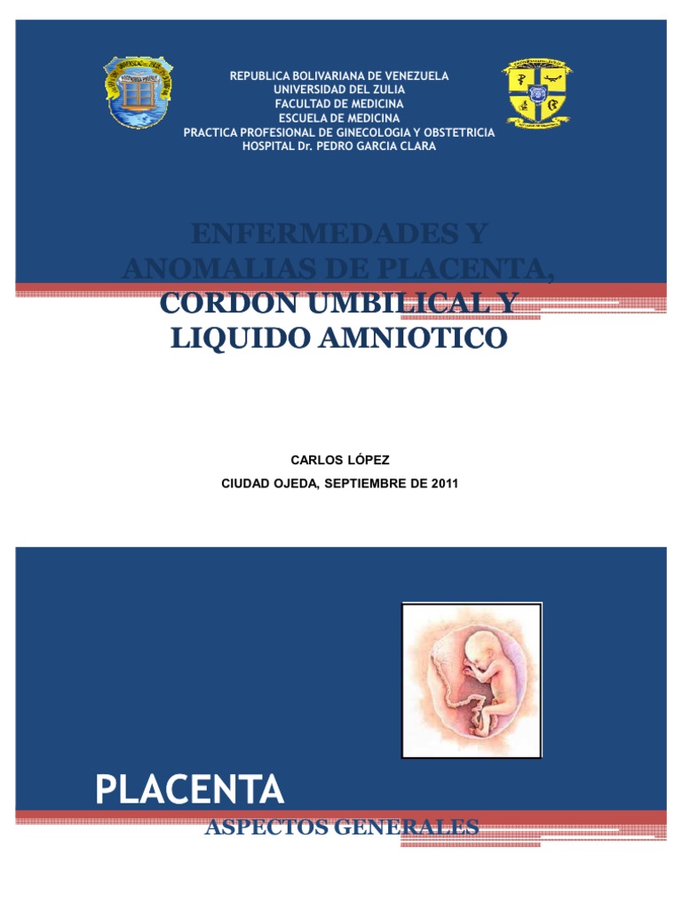 2 Seminario de Gineco Placenta Cordon y Likido | PDF | Sistema ...