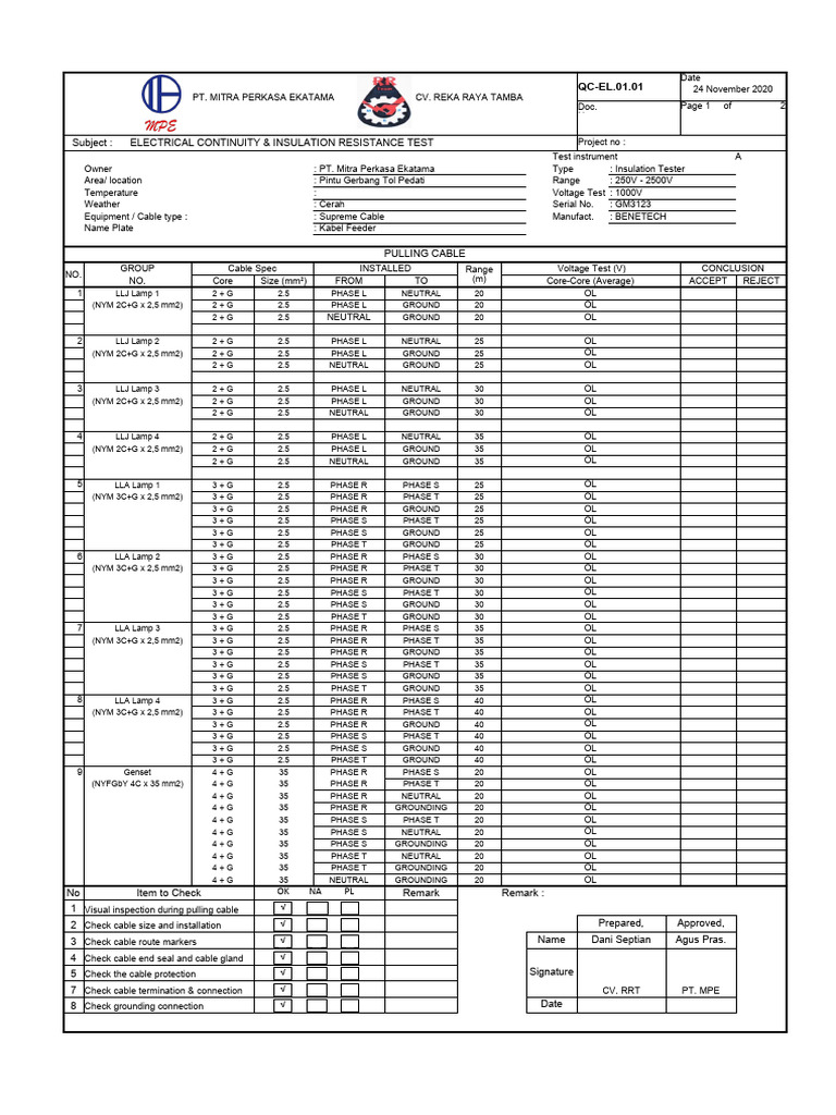 @commisioning Test 2 | PDF | Materials | Physical Quantities