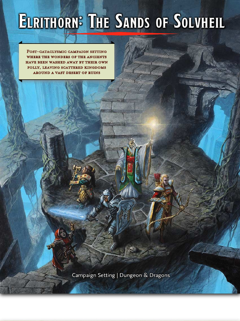 Elrithorn - The Sands of Solvheil Campaign Setting - GM Binder | PDF | Elf (Dungeons & Dragons ...