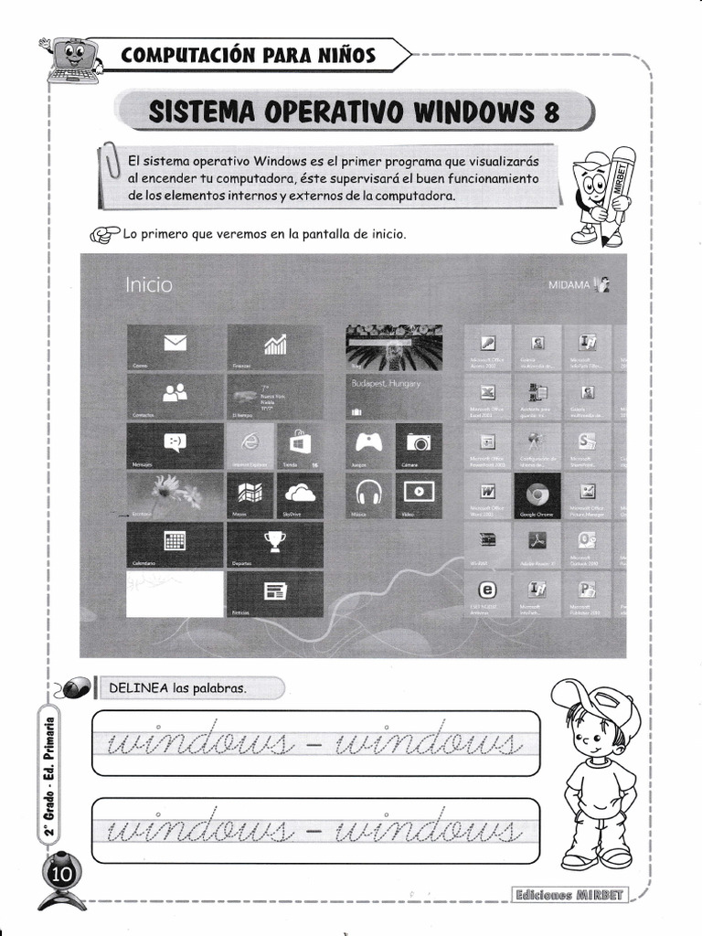 Sesion 03 19-04-2024 - COMPUTACIÓN - 2º Primaria para Imprimir | PDF