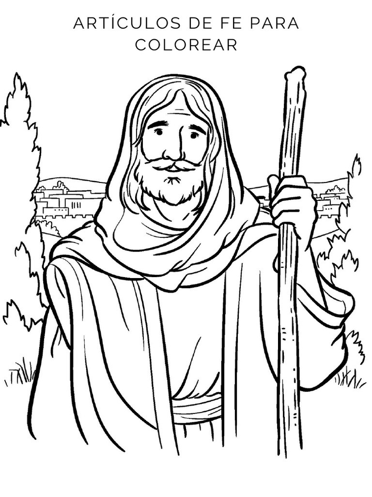 Art de Fe para Colorear | PDF | Cristo (título) | Fe