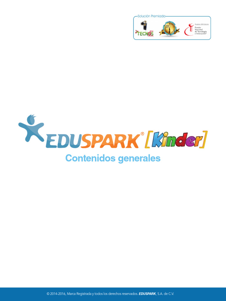 EDUSPARK Kinder Contenidos | PDF | Sonido | Ritmo