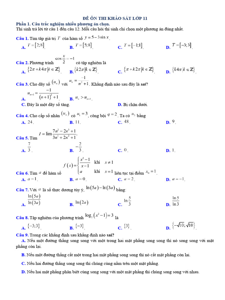 Đề Khảo Sát 11-Viết Anh-hs | PDF