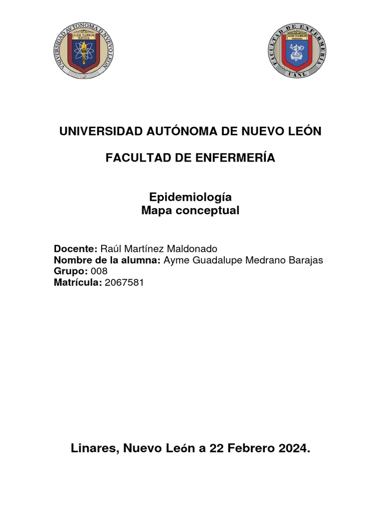 AGMB MapConc Epidem | Descargar gratis PDF | Población | Epidemiología