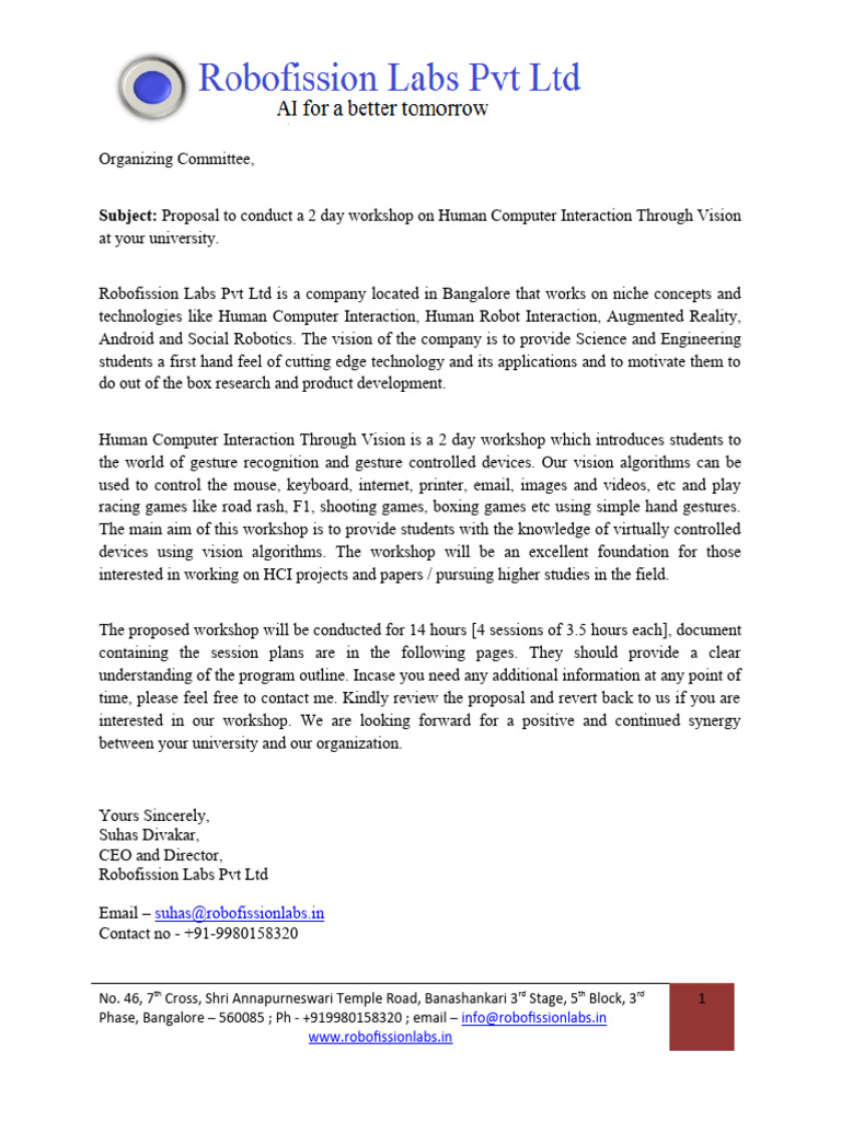 HCI Proposal | PDF | Human–Computer Interaction | Information Technology