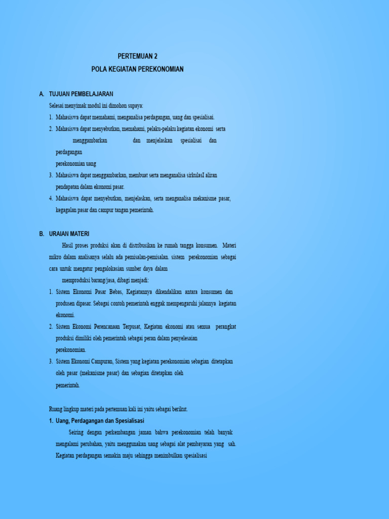 Ekonomi Mikro 2 | PDF