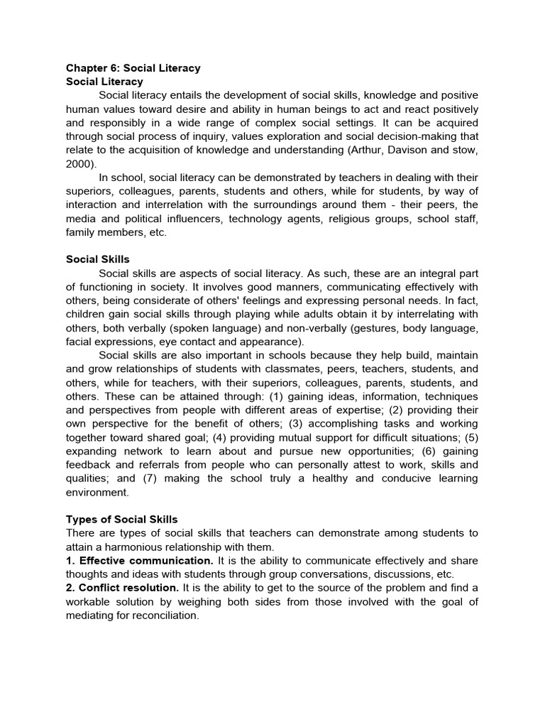 Social -Media Literacy | PDF | Mass Media | Popular Culture & Media Studies