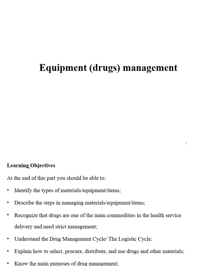 Drug MT | PDF | Procurement | Medicine