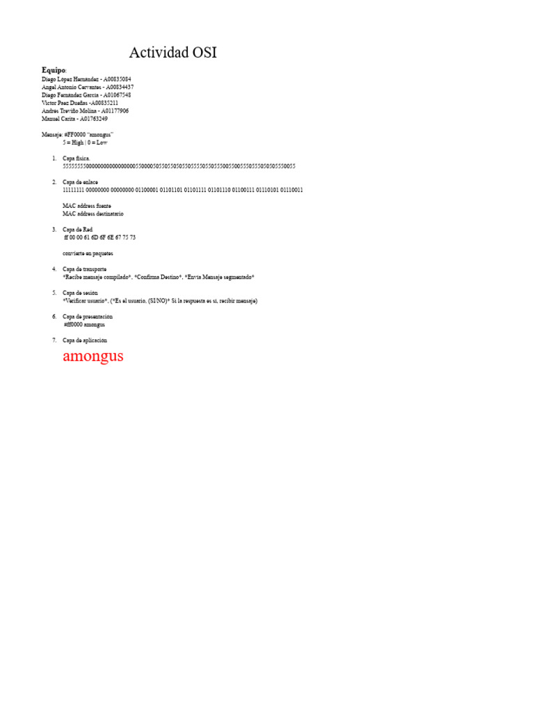 Encriptado Por Capas OSI Model - Documentos de Google | PDF | Negocios