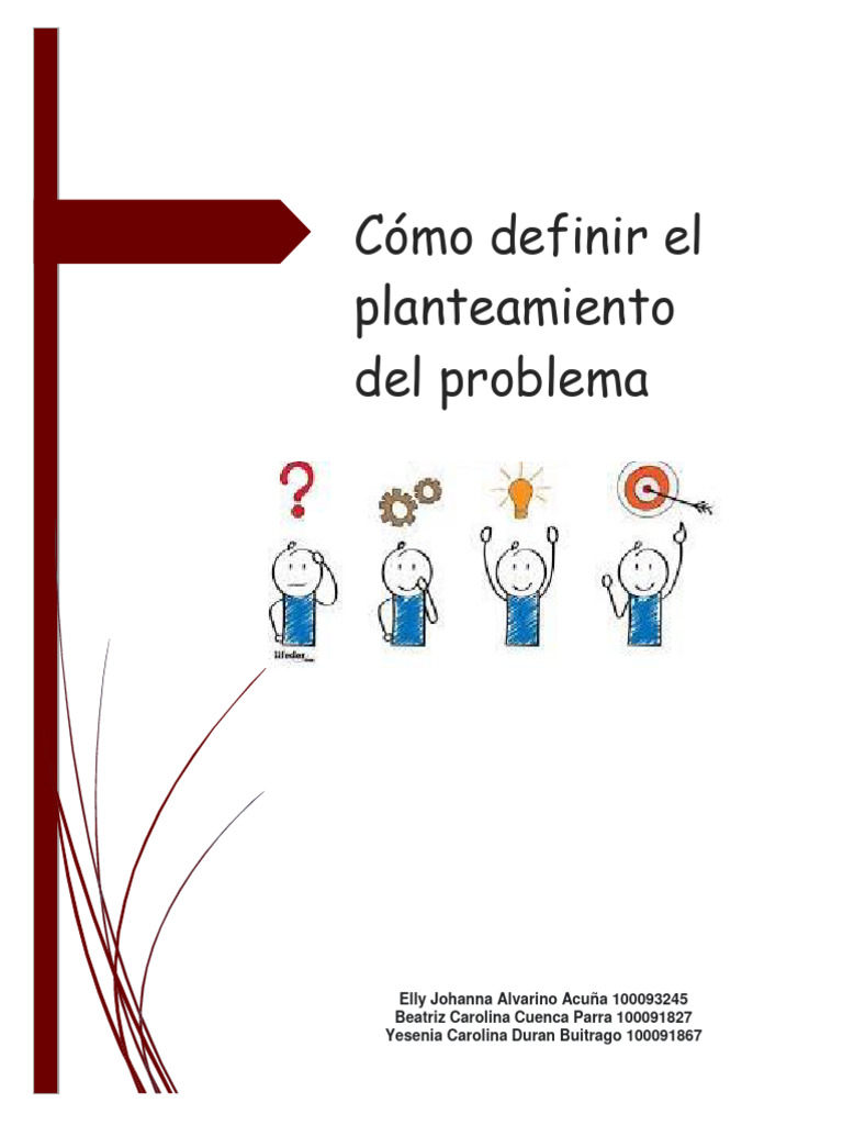 Definición del Planteamiento del Problema | PDF