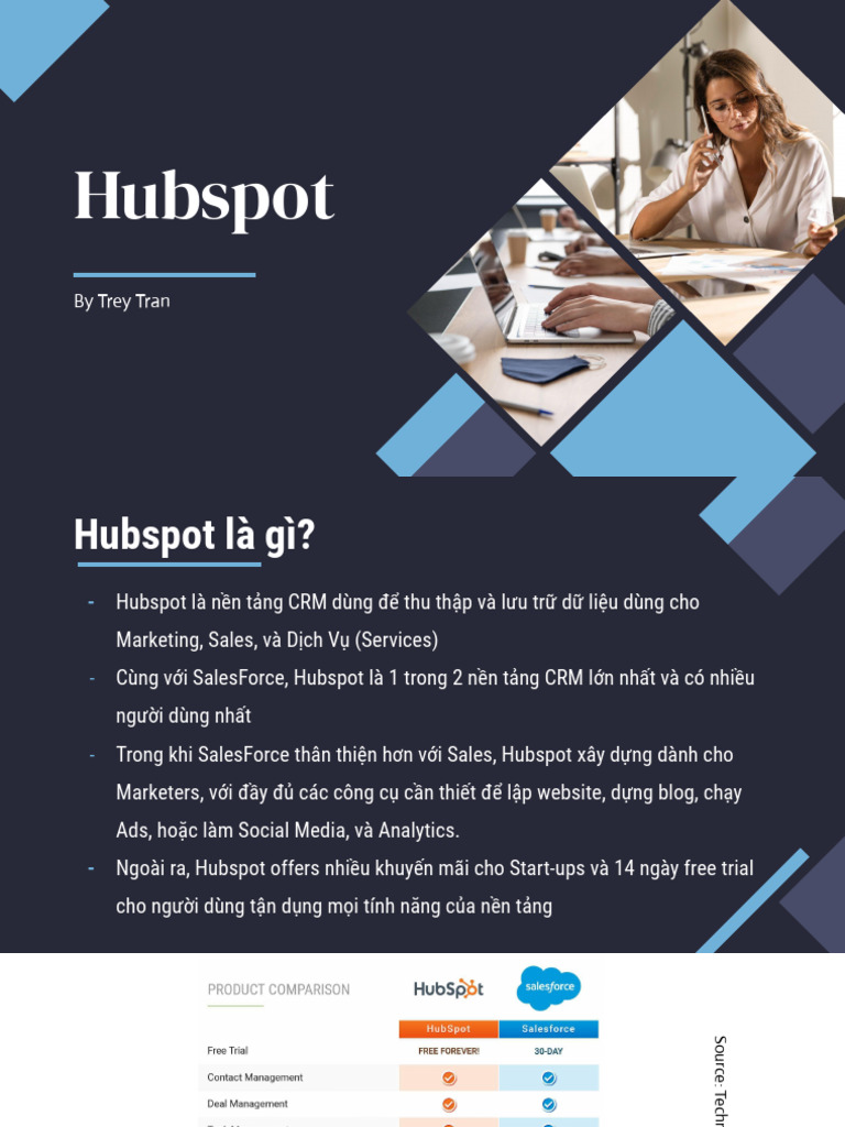 11 Trey Thang Tran Hubspot CRM Marketing Slides | PDF