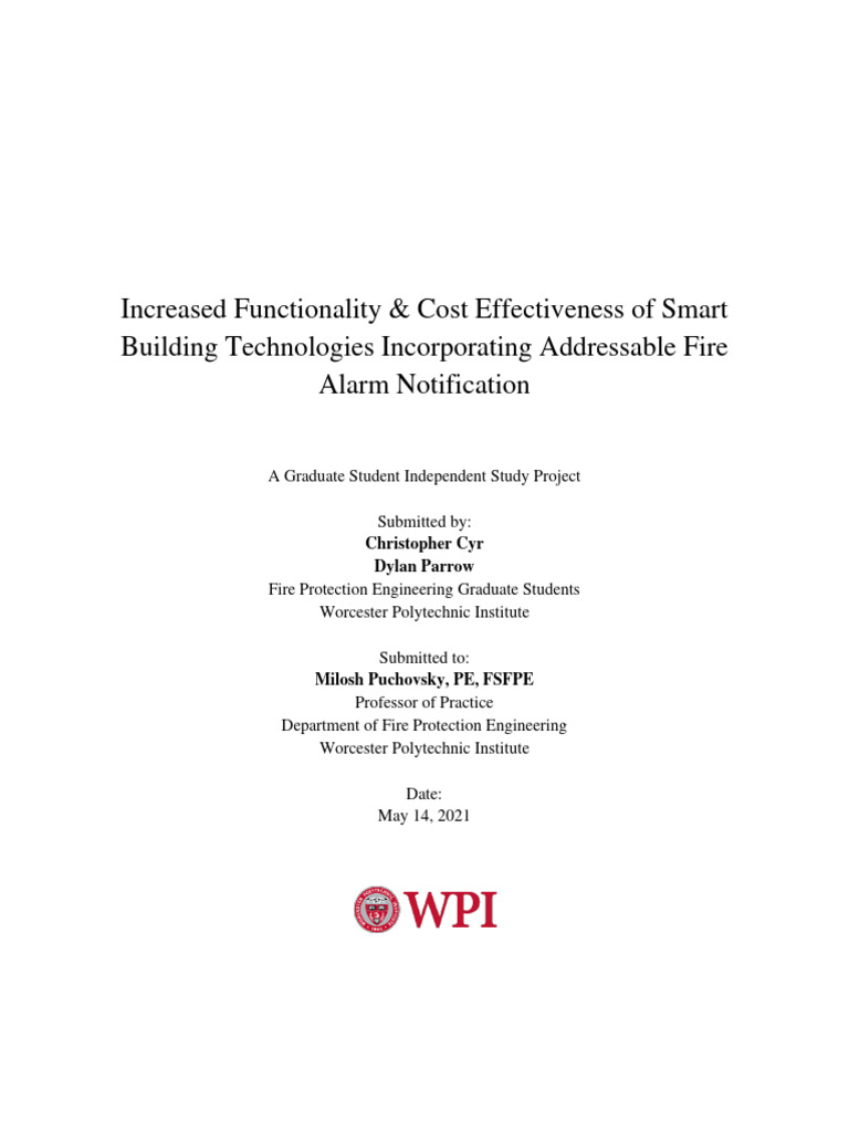 Simplex TrueAlert ES Addressable Notification Study | PDF | Internet Of ...