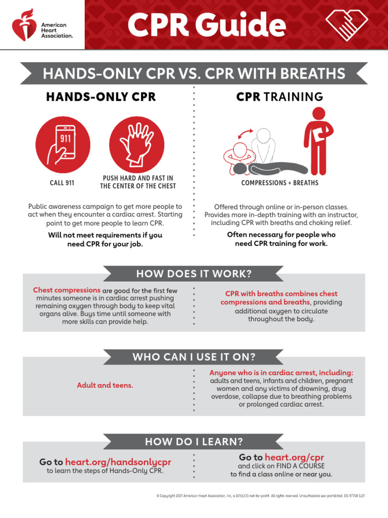 CPR Basics & Training Guide | PDF