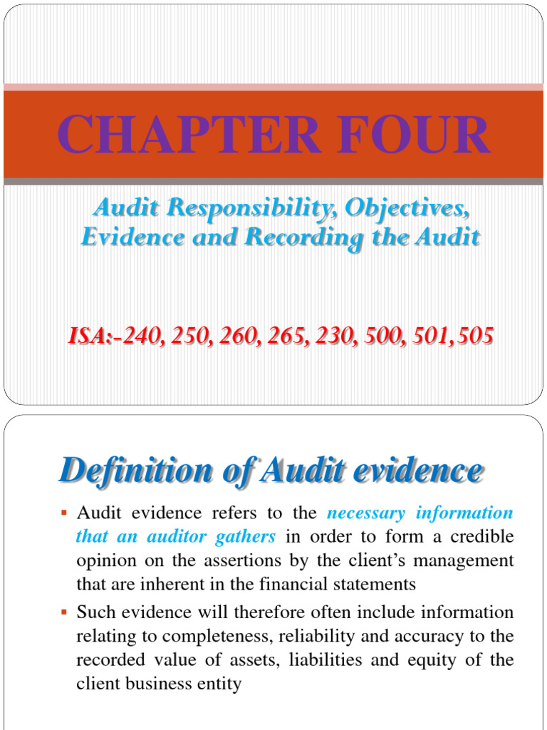 Understanding Audit Evidence Essentials | PDF | Audit | Financial Audit