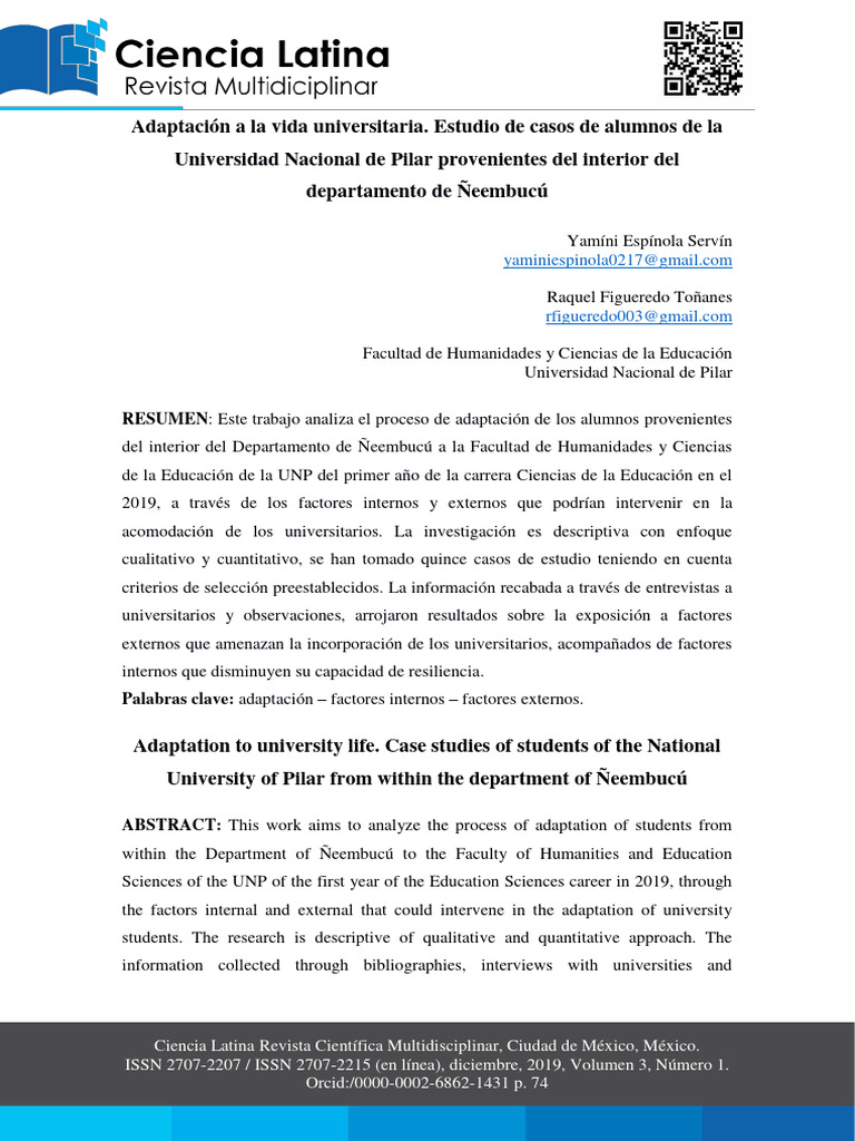 6-Texto Del Artículo-23-1-10-20191211 | PDF | México | Análisis de los ...