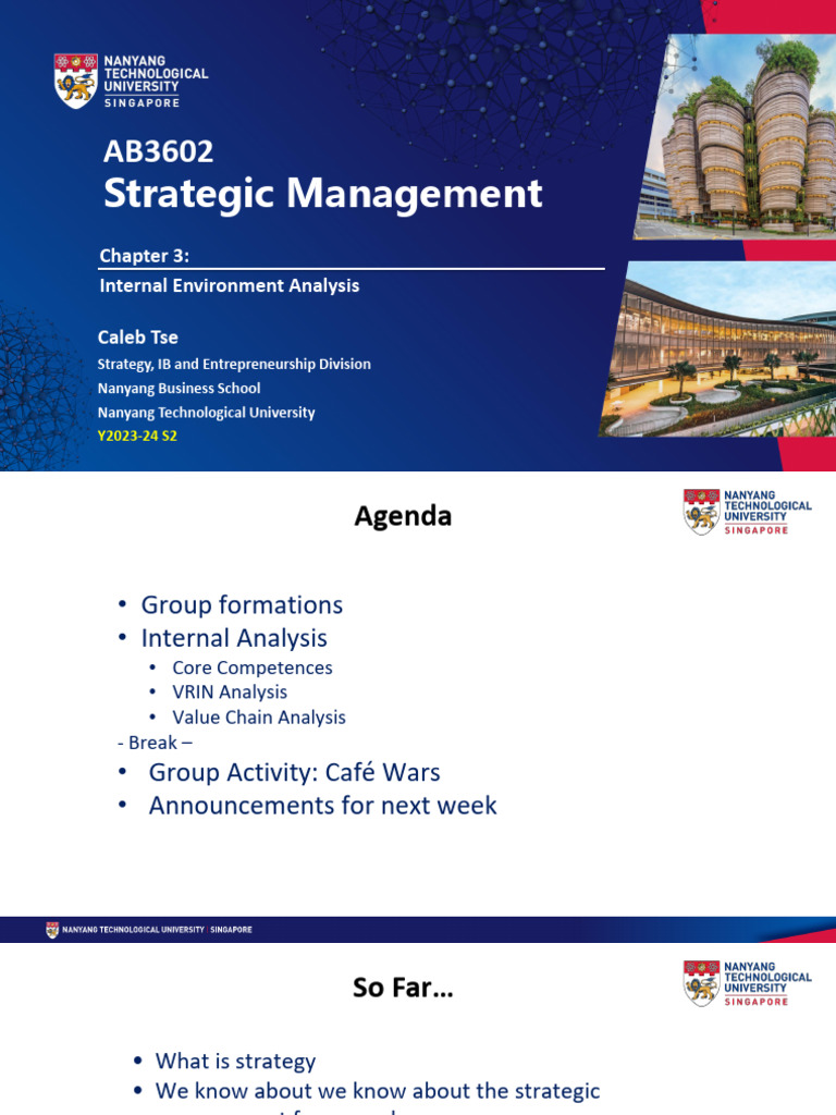 AB3601 Week 3 Internal Analysis | PDF | Competitive Advantage ...