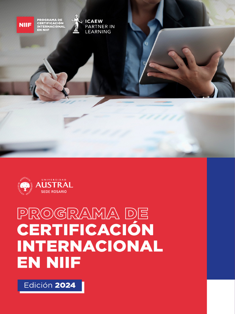 NIIF-2024-Folleto-v2 | PDF | normas internacionales de INFORMACION FINANCIERA | Contabilidad