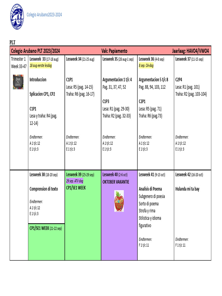 PLT H4 PAP 2023-2024 | PDF