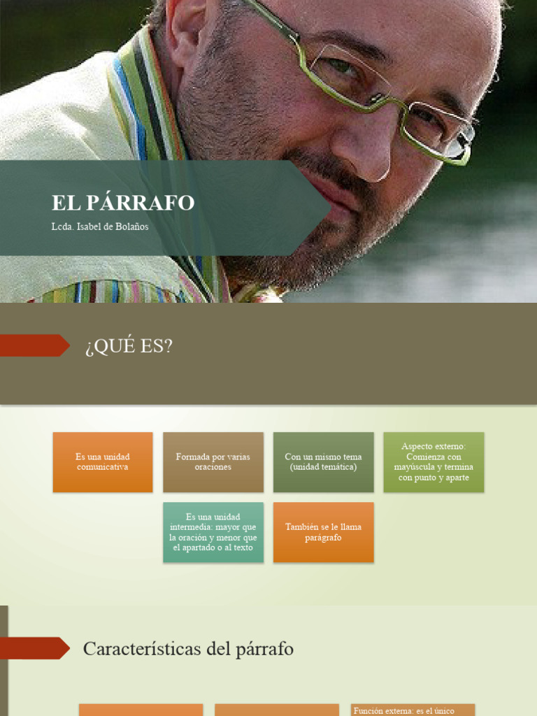 Características y Tipos de Párrafos | PDF | Oración (Lingüística) | Párrafo