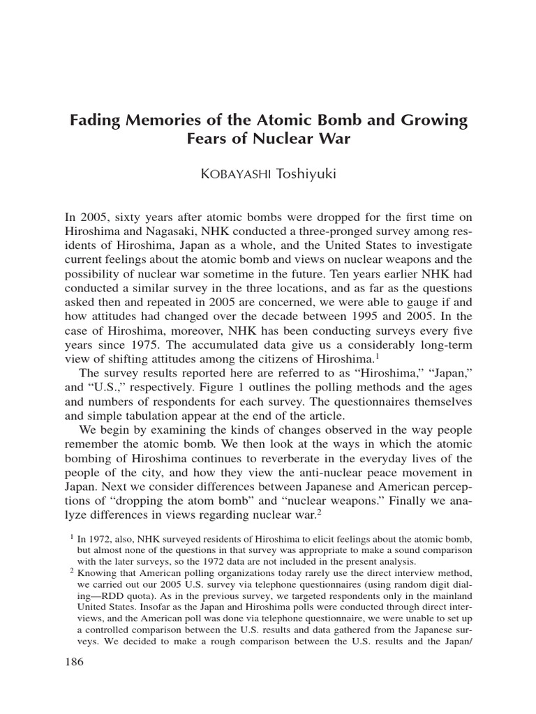 Shell | PDF | Atomic Bombings Of Hiroshima And Nagasaki | Nuclear Weapons