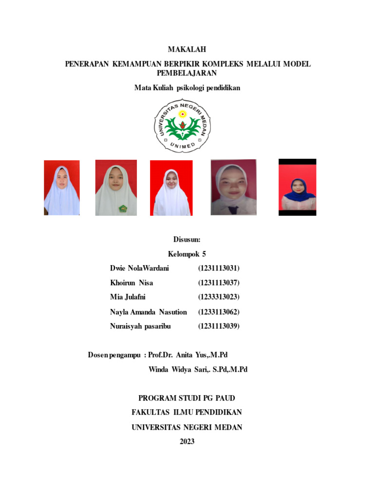 Makalah Psikologi Pendidikan Kel 5 | PDF