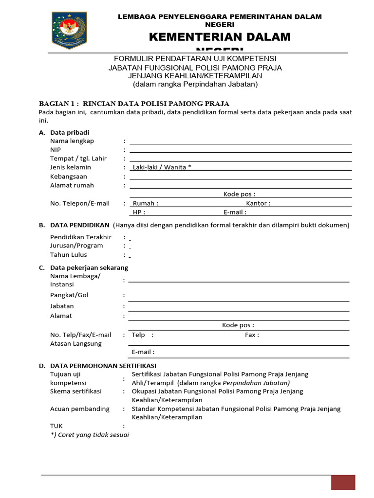 Apl Perpindahan Polpp - 2023 | PDF