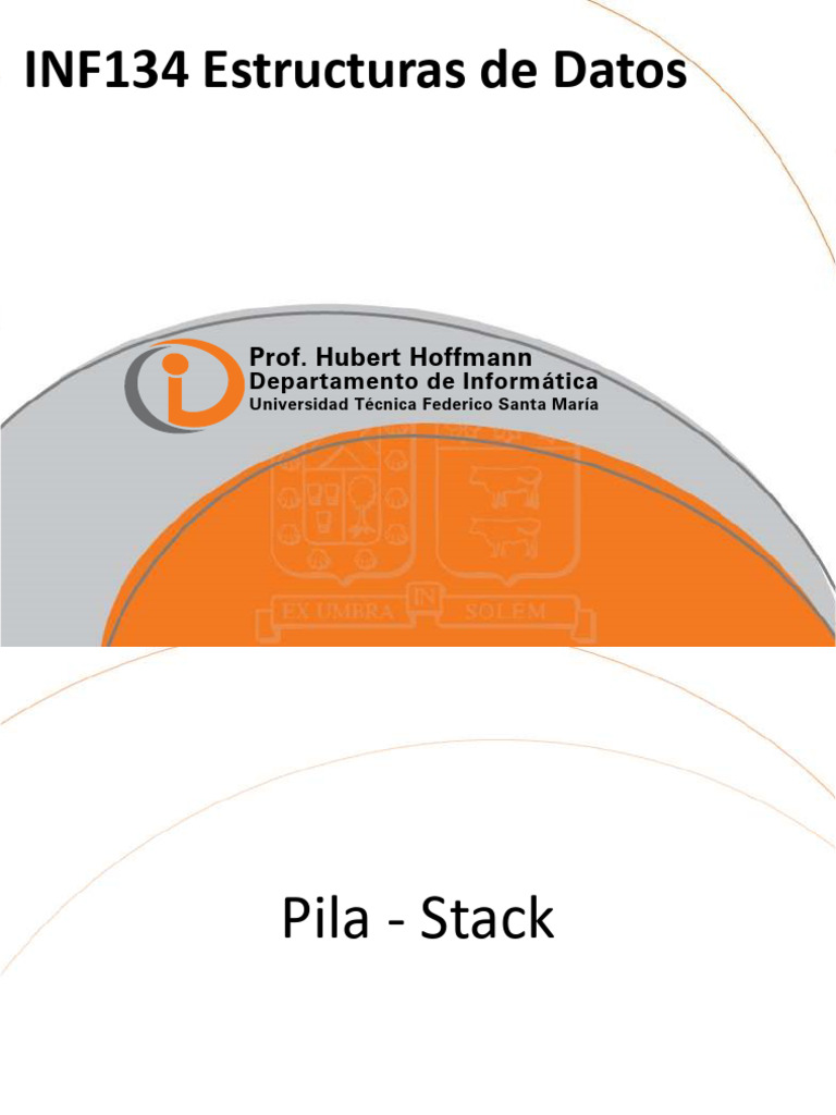 05b-pilas | PDF | Métodos formales | Algoritmos y Estructuras de Datos