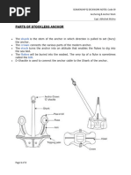 Ship Anchor Parts Diagram | PDF