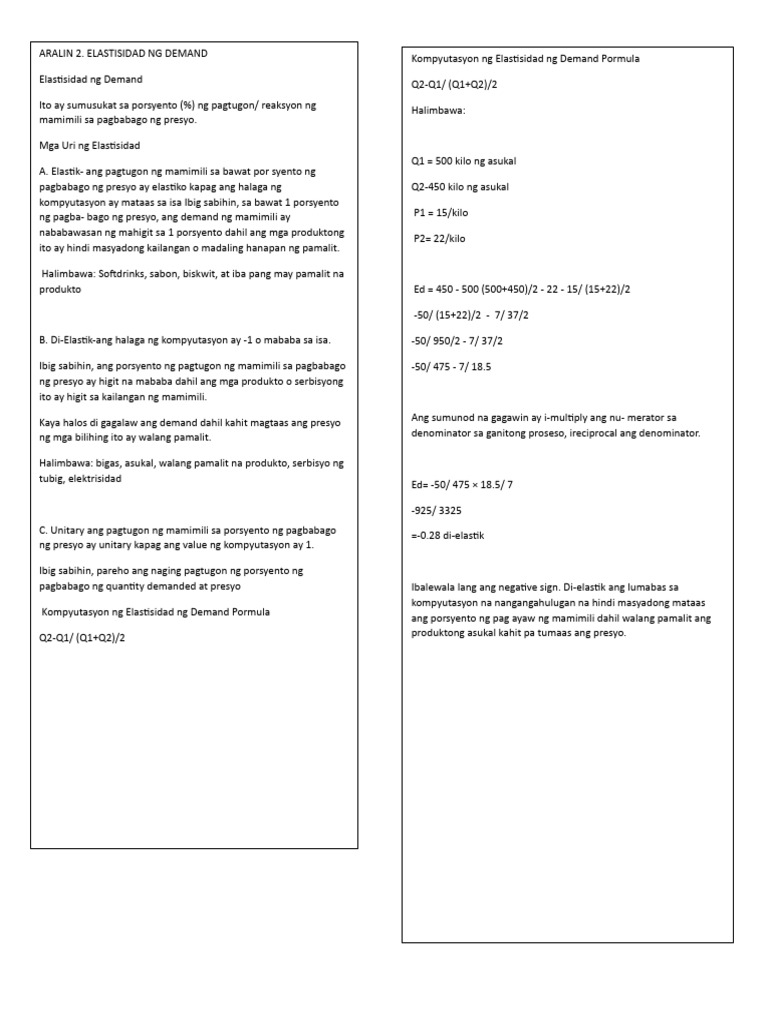 Ap-Notes G9 Q4 | PDF
