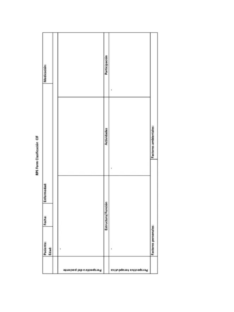 Plantilla Rps Form | PDF