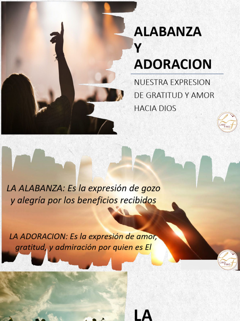 4 La Alabanza y La Adoracion 1 | PDF | Salmos | Amor