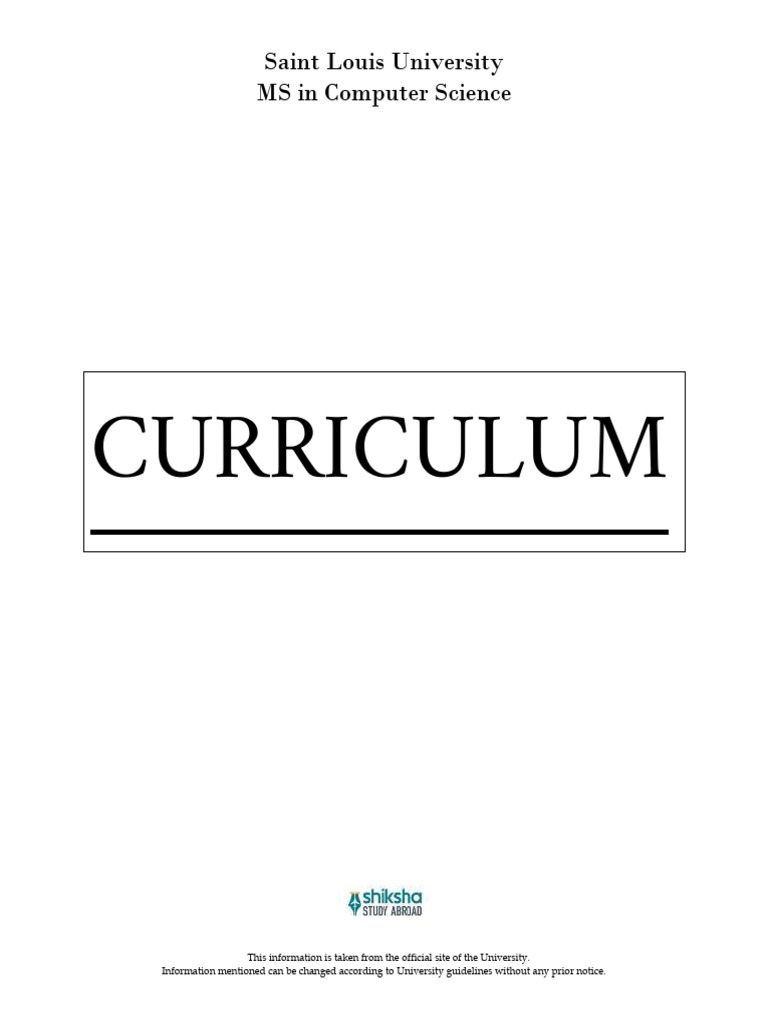 Curriculum 4142024105752 | PDF | Computer Science | Computing