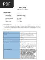 Modul Ajar Bahasa Indonesia Kurikulum Merdeka Fase E - Teks Puisi | PDF