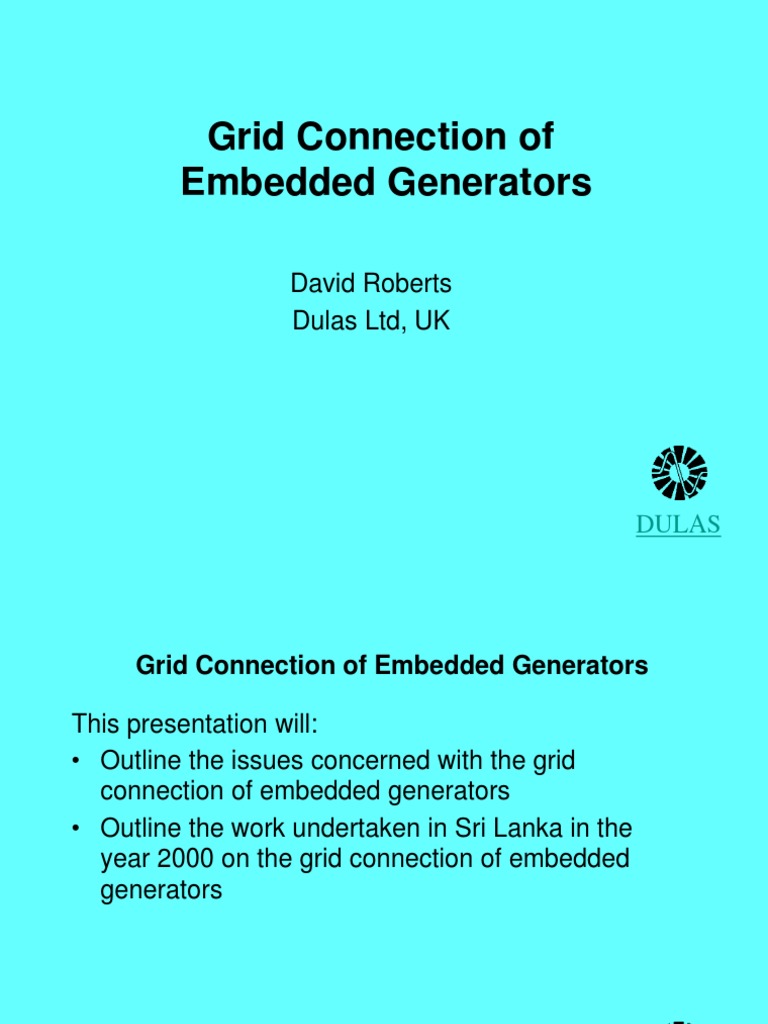 Technical Basics For Grid Connection | PDF | Electrical Grid | Electric ...