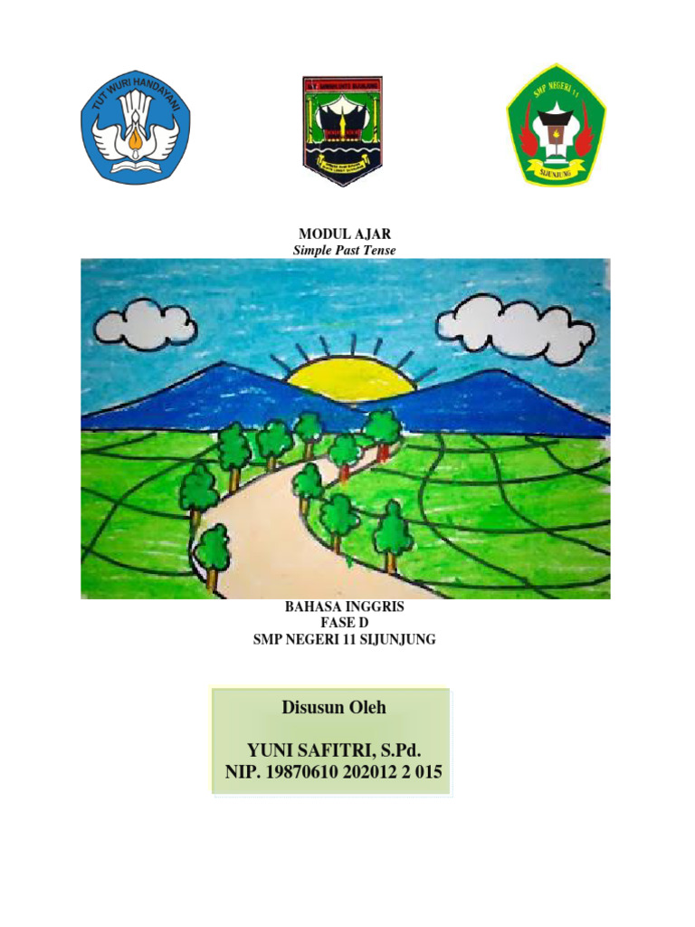 Modul Ajar Simple Past Tense SMP | PDF