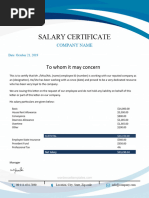 Salarycert | PDF | Employment | Salary