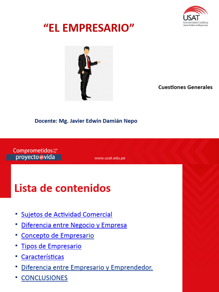 Diap. Comercio y El Empresario | PDF | Iniciativa empresarial | Business