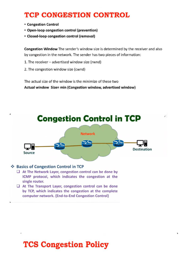 Congestion Control | PDF
