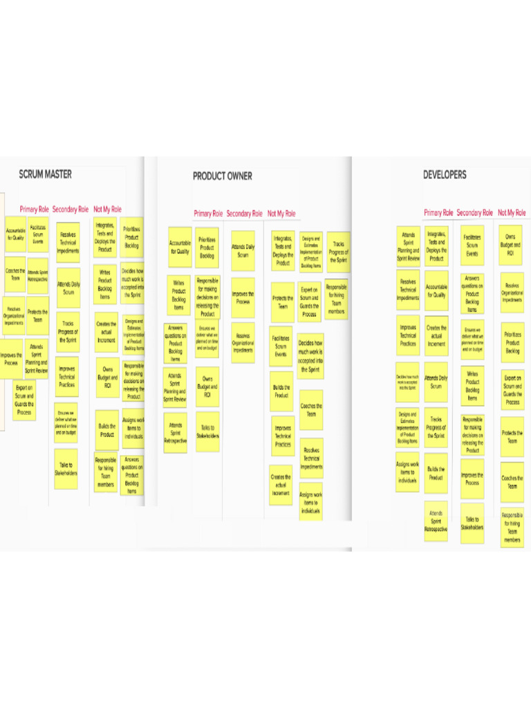 Roles Activity | PDF