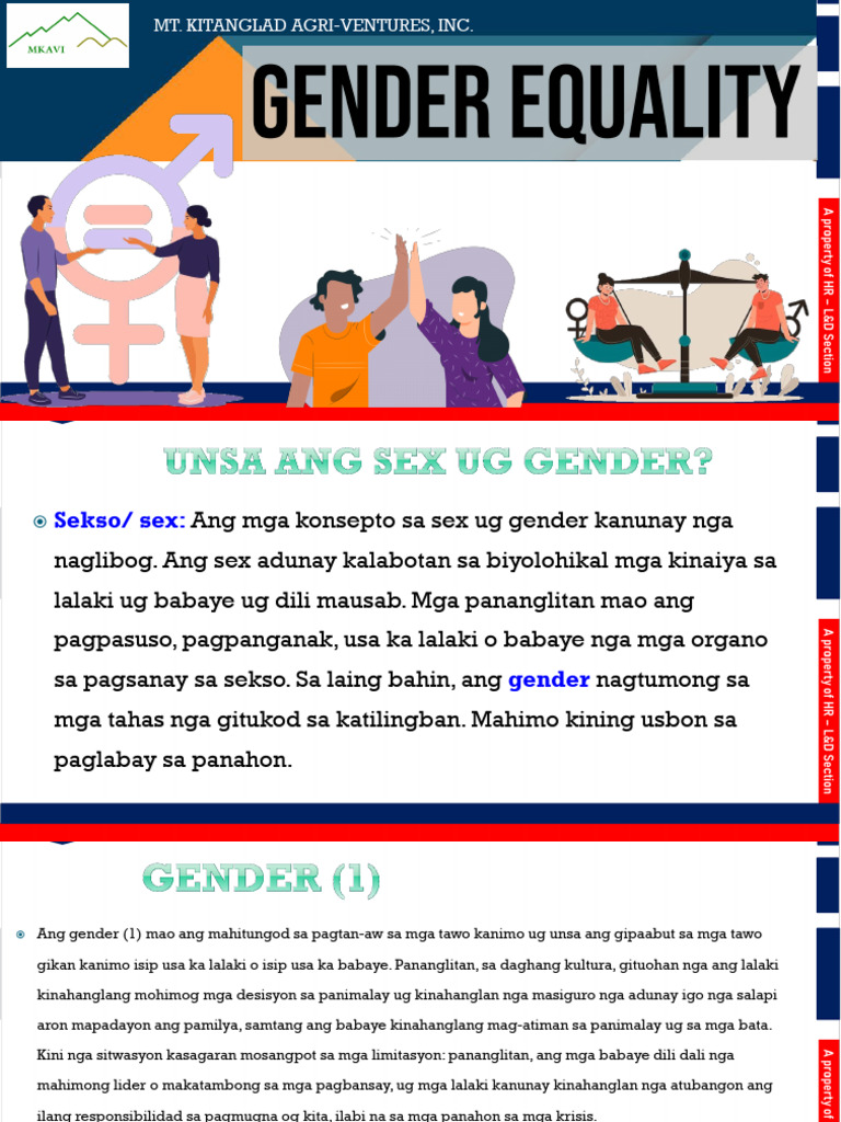 MKAVI 1 Gender Equality POLICY PROCEDURE | PDF
