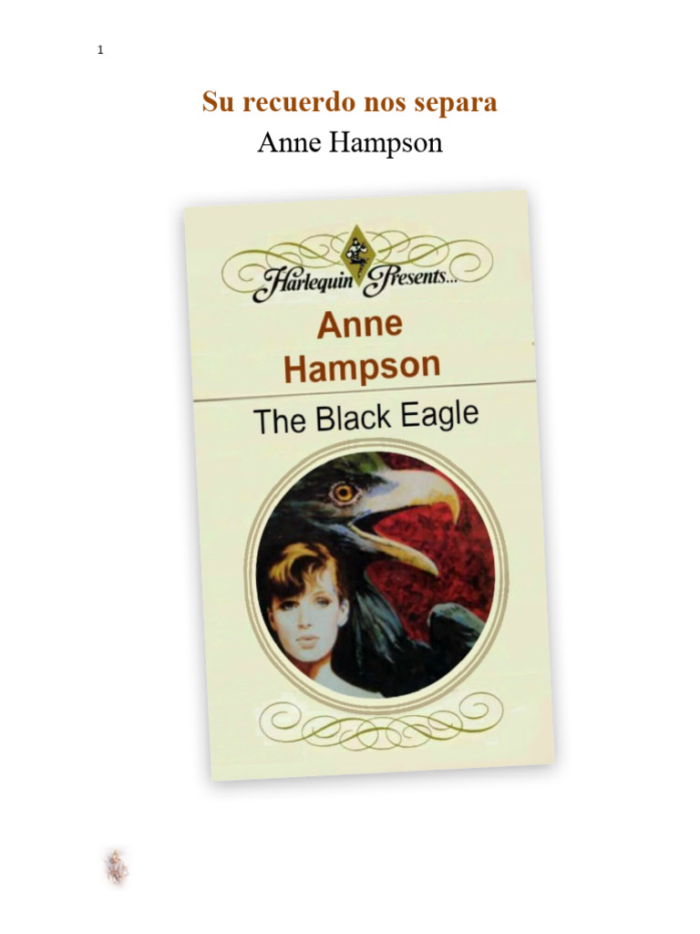 Anne Hampson - Su Recuerdo Nos Separa-1 | PDF | Amor