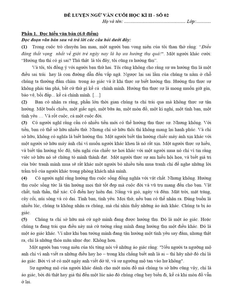 K10-ĐỀ LUYỆN SỐ 02-TƯƠI | PDF