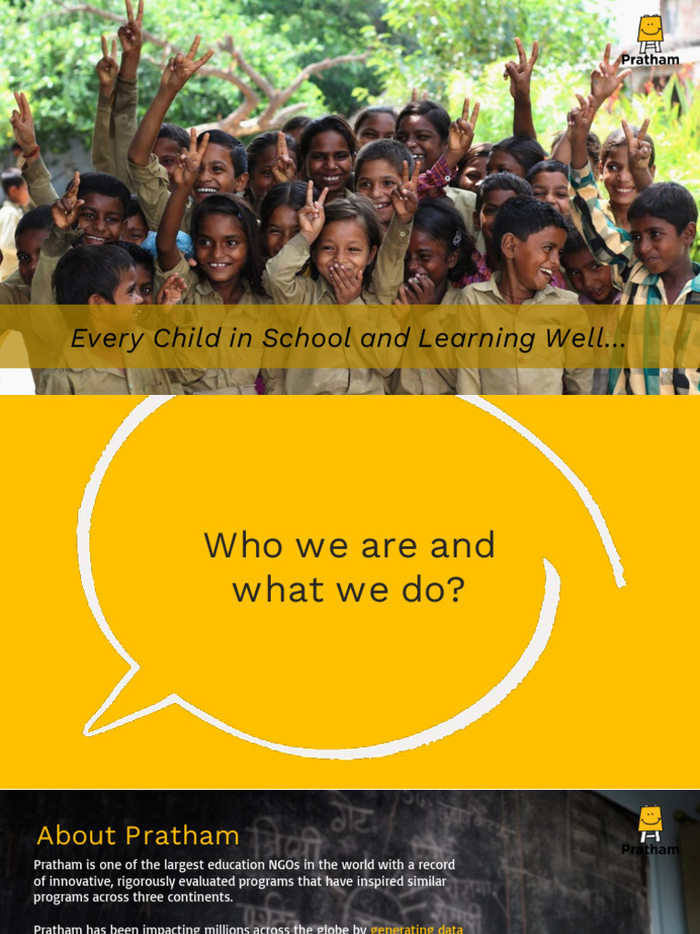 Intro To Pratham - MME - 2024 | PDF | Career & Growth | Computers