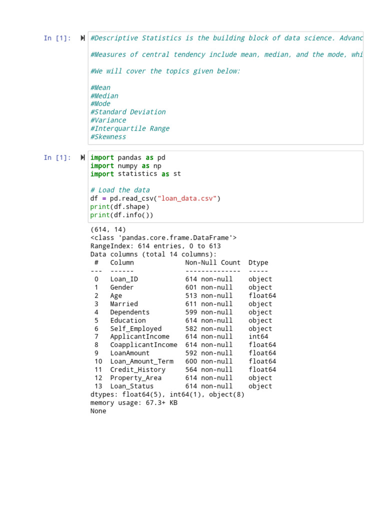 DS - Assig-03-Part-I - Jupyter Notebook | PDF | Mean | Sampling ...