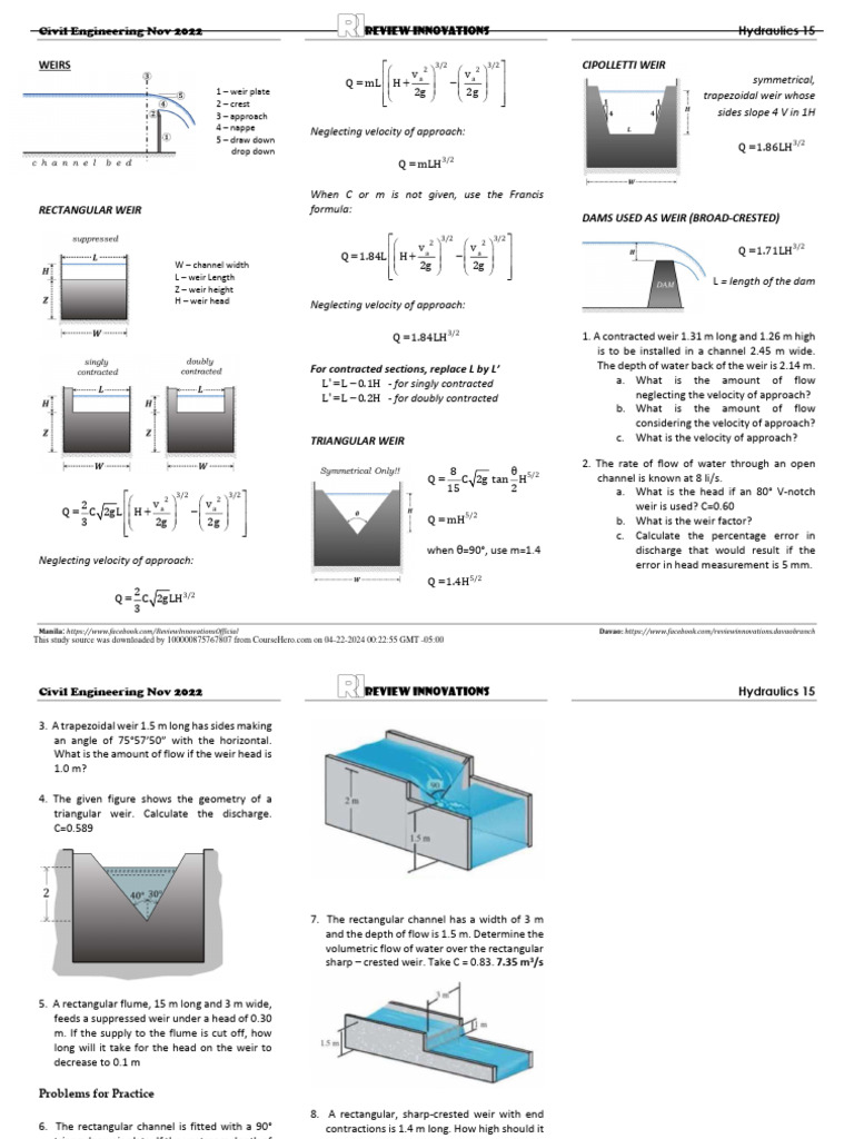 Hyd 15 PDF | PDF | Hydrology | Civil Engineering