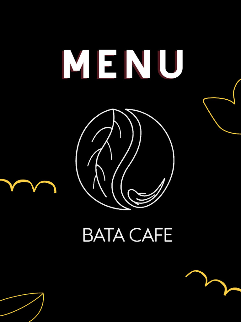 Bata Cafe - Menu Reguler | PDF | Foods | Cuisine