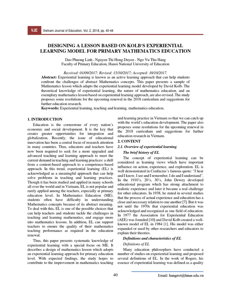 8dao Phuong Linh Nguyen Thi Hong Duyen Ngo Vu Thi Hang | PDF | Mathematics | Learning