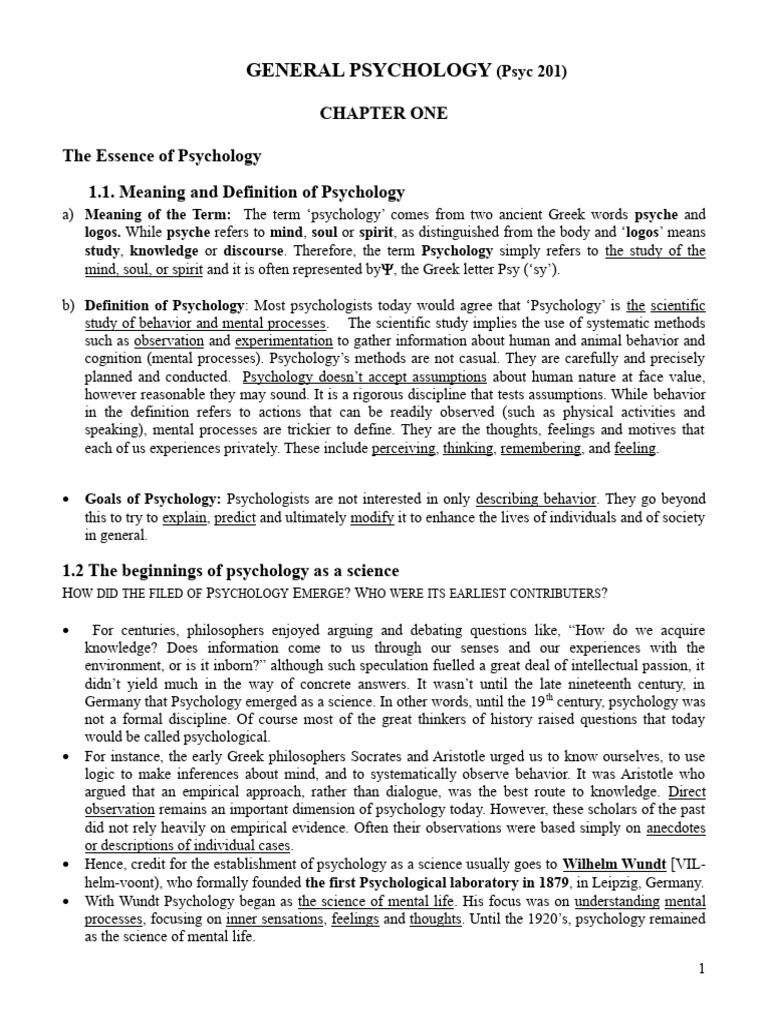 Chapter 1 Introduction | Download Free PDF | Psychology | Humanistic Psychology