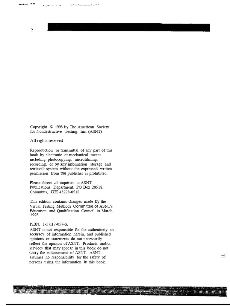Ndt - Vt Level Iil | PDF | Light | Electron